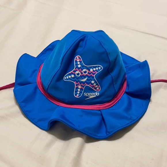 Speedo | Accessories | Nwot Speedo Girls Swimbeach Water Bucket Hat ...
